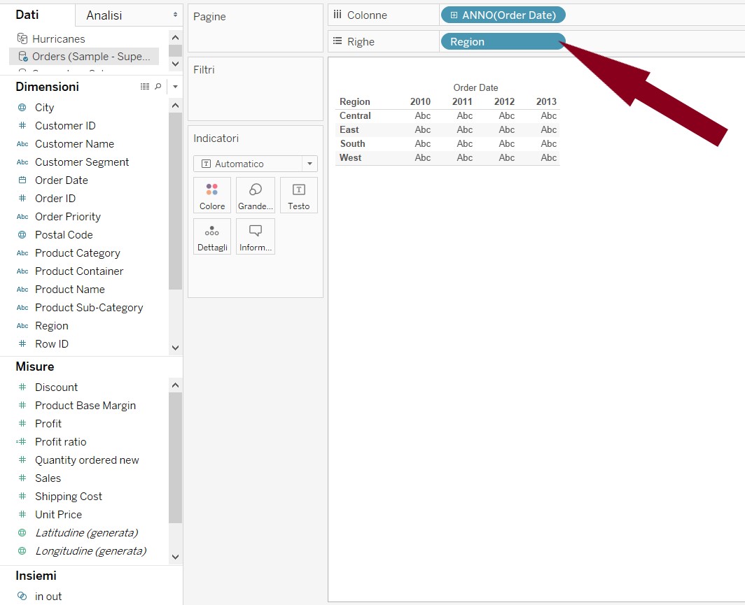Tableau 101: come creare Highlight table - The Information Lab